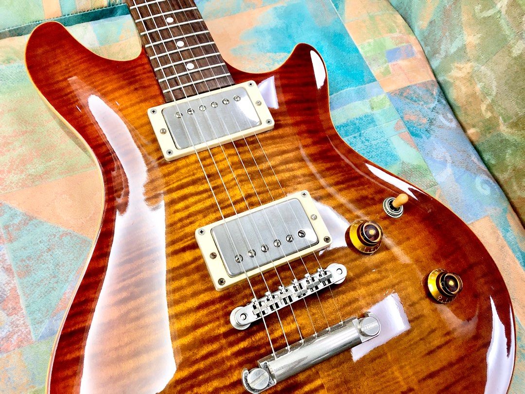 ESP Edwards Original Series Potbelly Electric Guitar - Tiger Eye ...