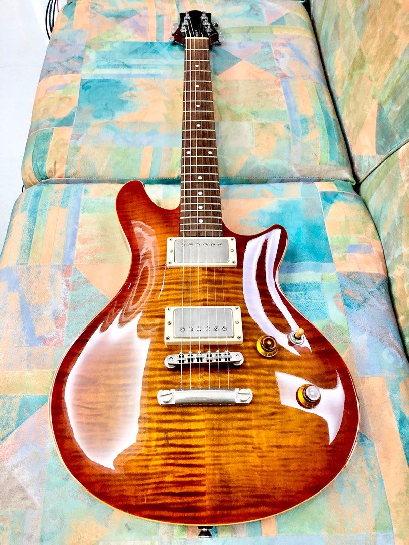 ESP Edwards Original Series Potbelly Electric Guitar - Tiger Eye ...