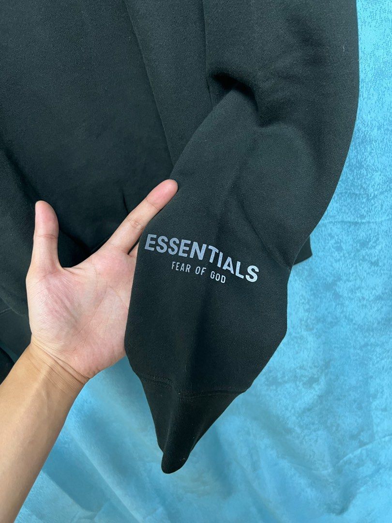 Essentials by Fear of God - Reflective Logo Oversized Sweatshirt, Men's ...