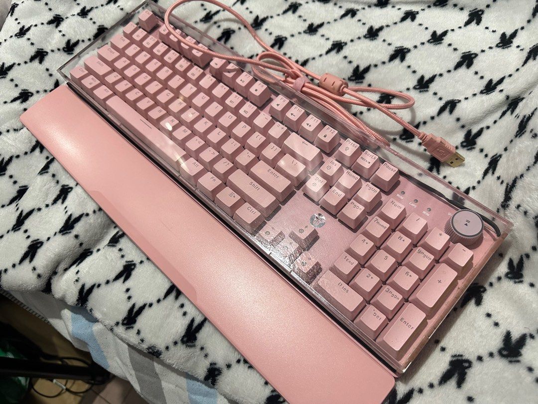 Fantech MK853 Keyboard Pink Red Switch, Computers & Tech, Parts ...