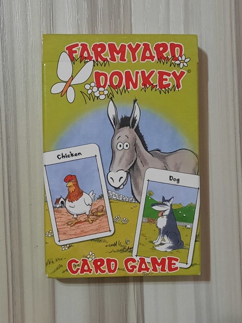 Farmyard Donkey Card Game, Hobbies & Toys, Toys & Games on Carousell