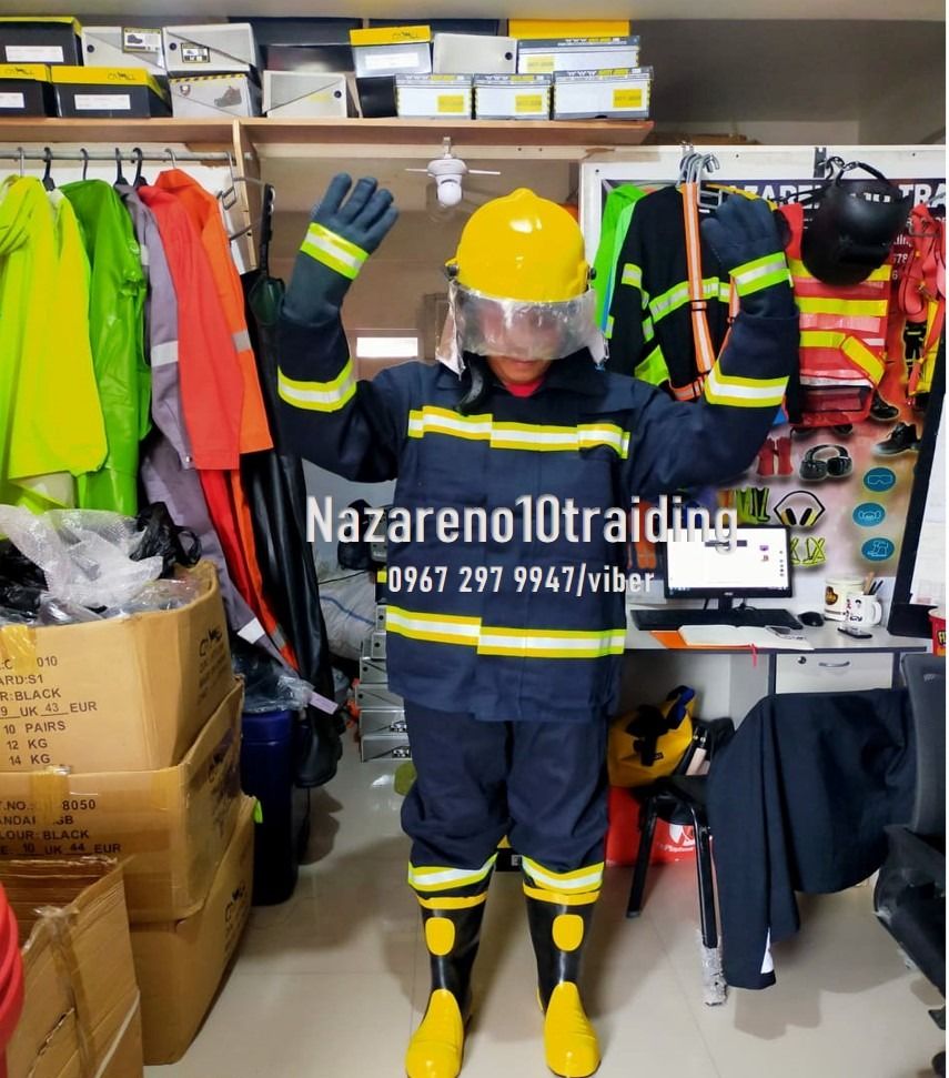 FIRE MAN SUIT ``, Men's Fashion, Coats, Jackets and Outerwear on Carousell