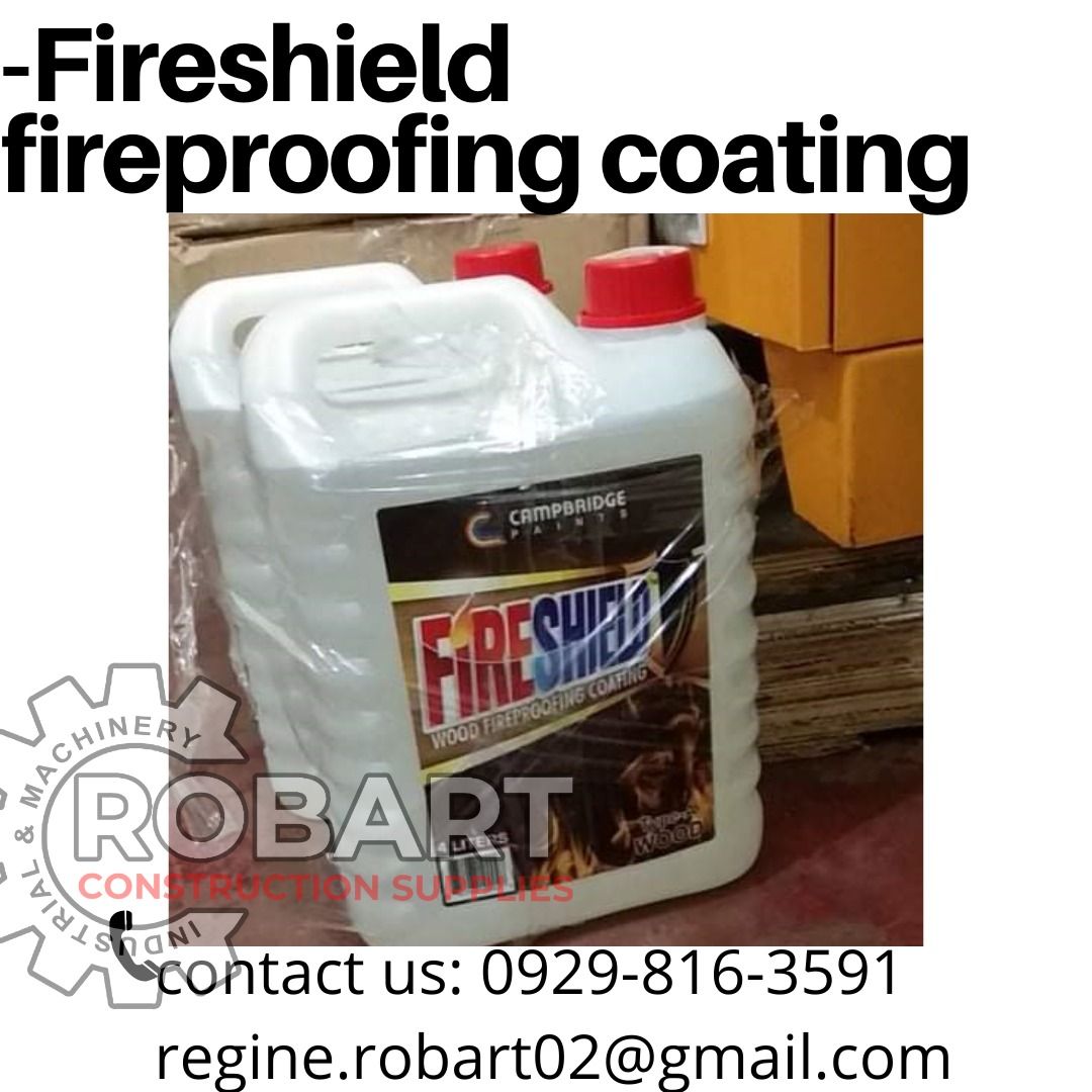 -Fireshield fireproofing coating, Commercial & Industrial, Construction ...