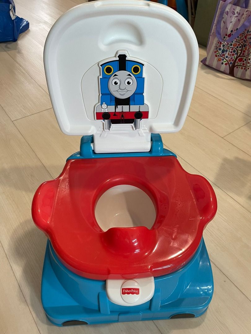 Fisher-Price Thomas Railroad Rewards Potty (unused), Babies & Kids ...