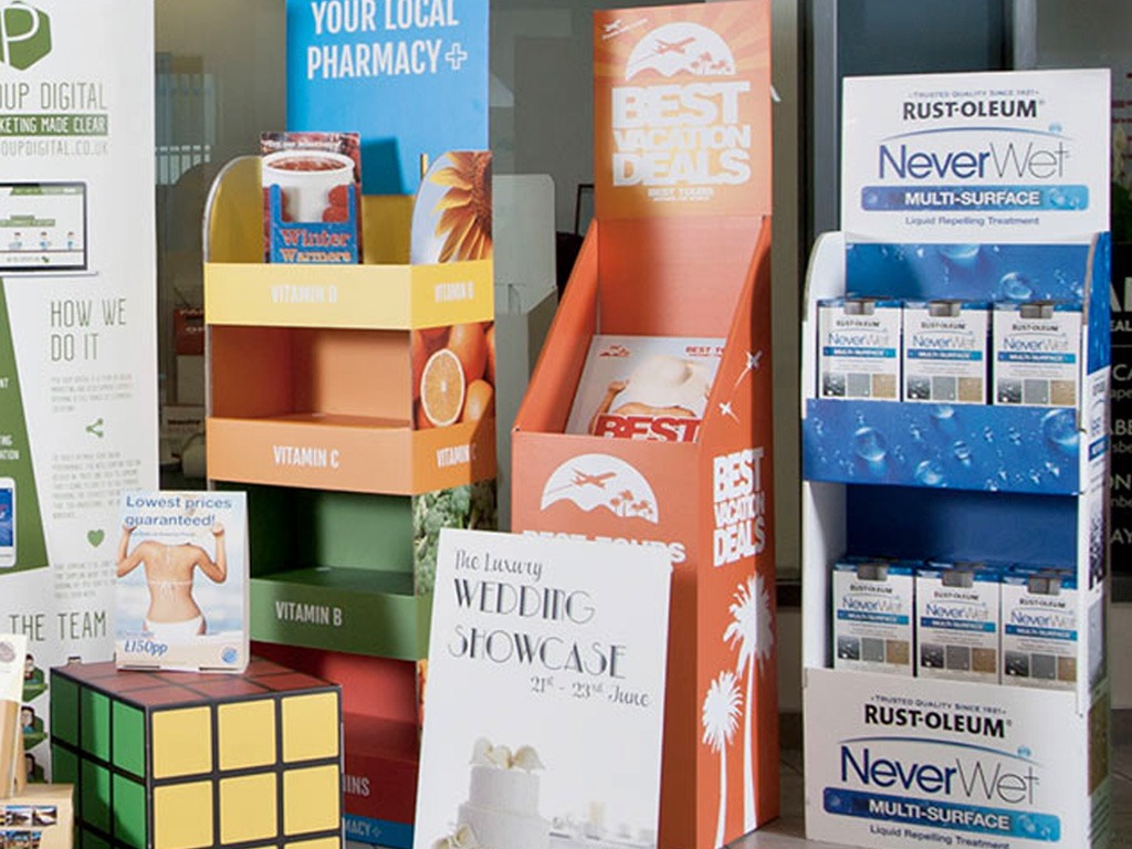 Foam Board POS Display, Furniture & Home Living, Furniture, Shelves ...