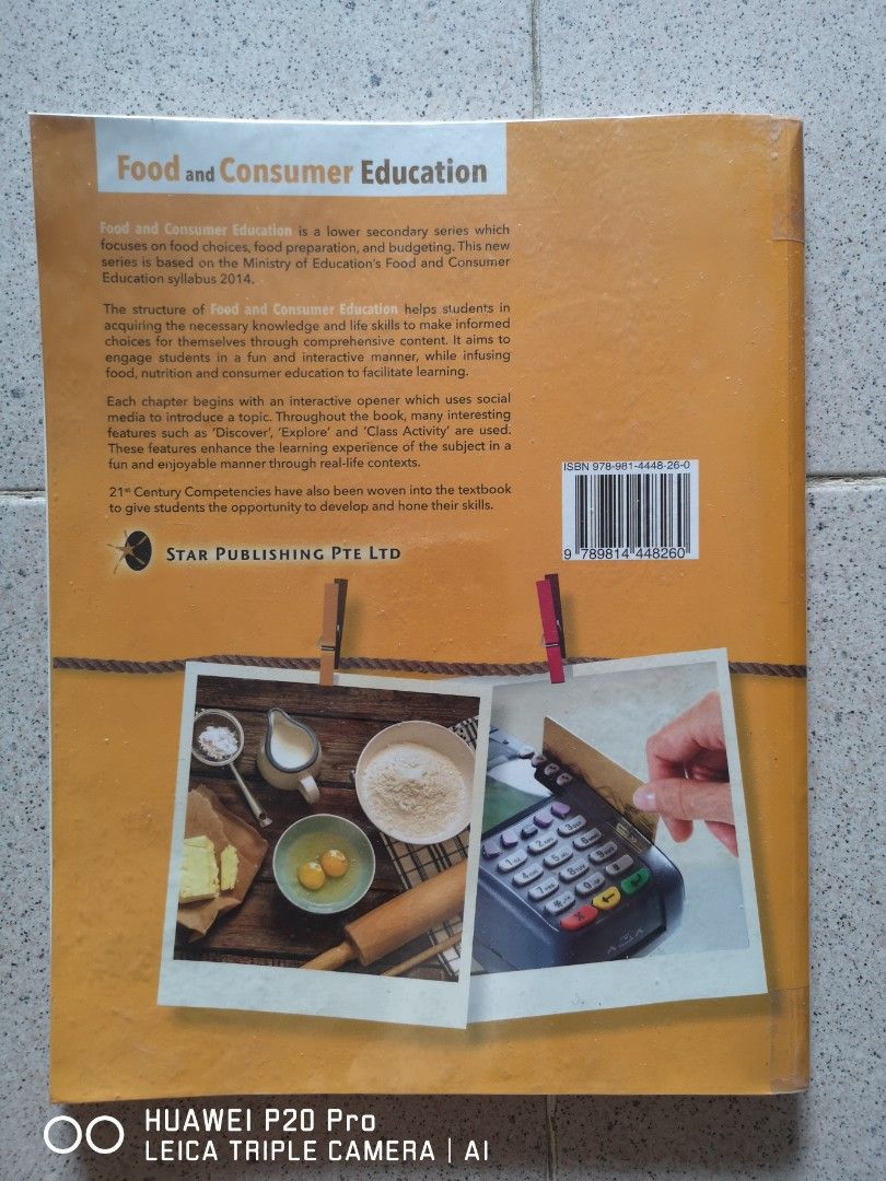 Food and Consumer Education Textbook 2 Sec 2 Secondary 2 FCE Textbook ...