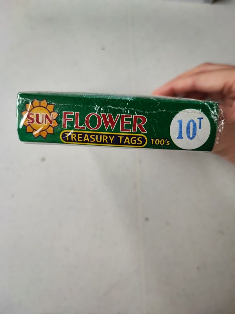 Free paper binder treasury tags as shown in pic, Hobbies & Toys ...