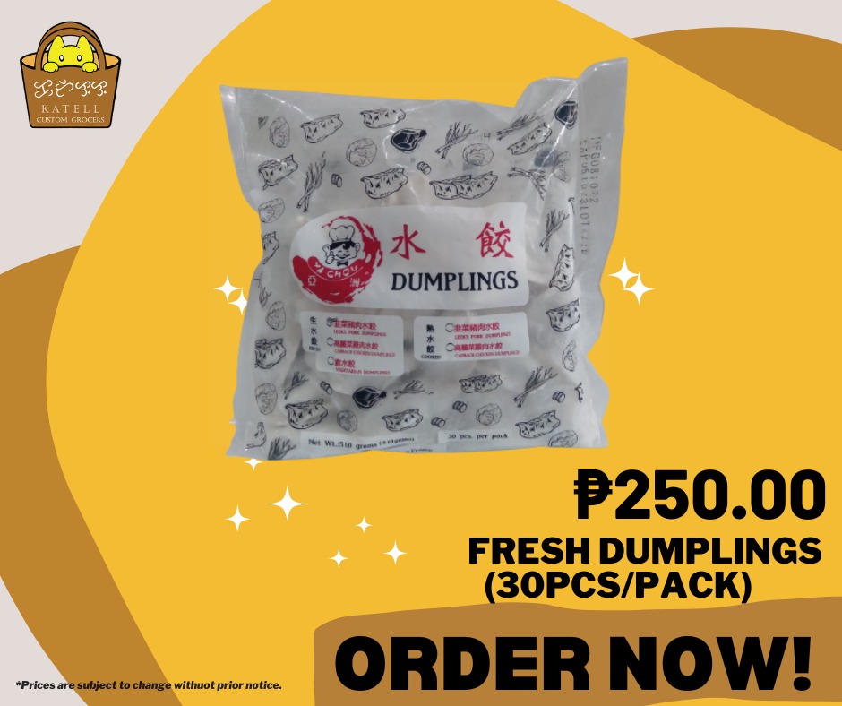 Fresh Dumplings (30pcs per pack), Food & Drinks, Chilled & Frozen Food ...