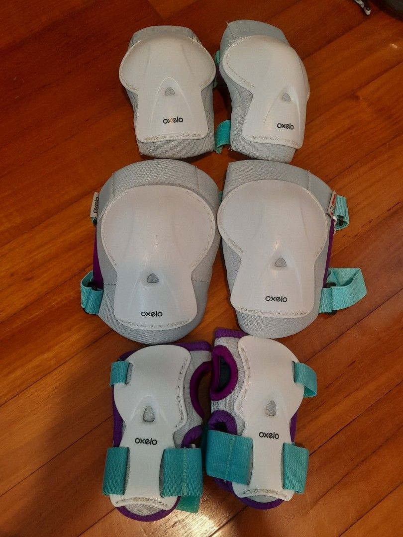 FULL SET Kids Inline Skates (K2 Marlee Pro), Helmet (Prowell), Safety ...