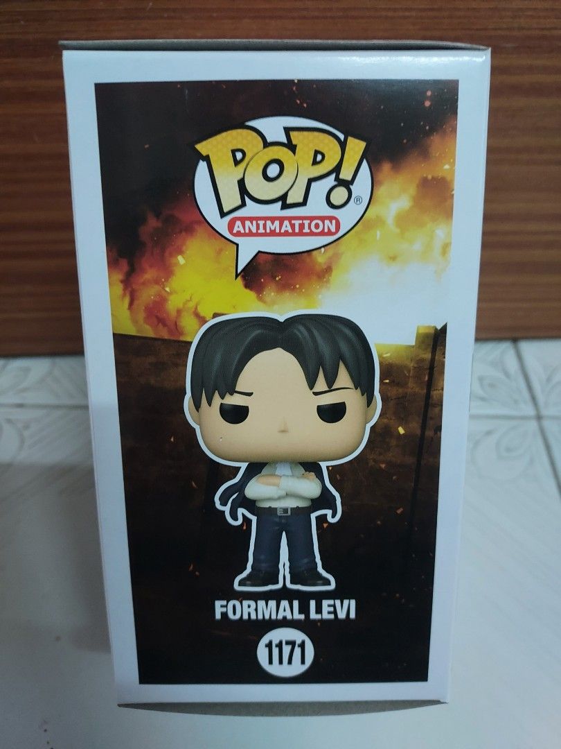 Funko Formal Levi Attack on titan, Hobbies & Toys, Toys & Games on ...