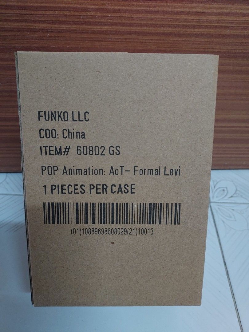 Funko Formal Levi Attack on titan, Hobbies & Toys, Toys & Games on ...
