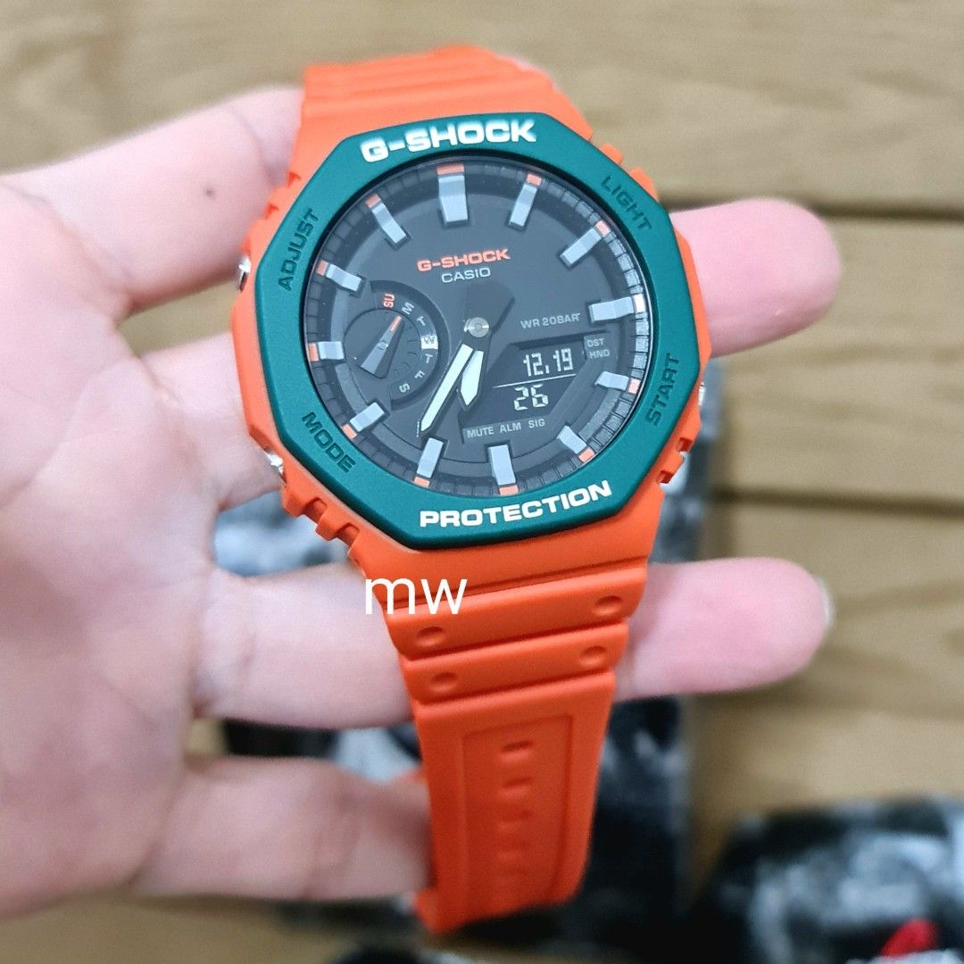 Genuine Casio Men G-Shock Bluetooth carbon core guard men's watch ...