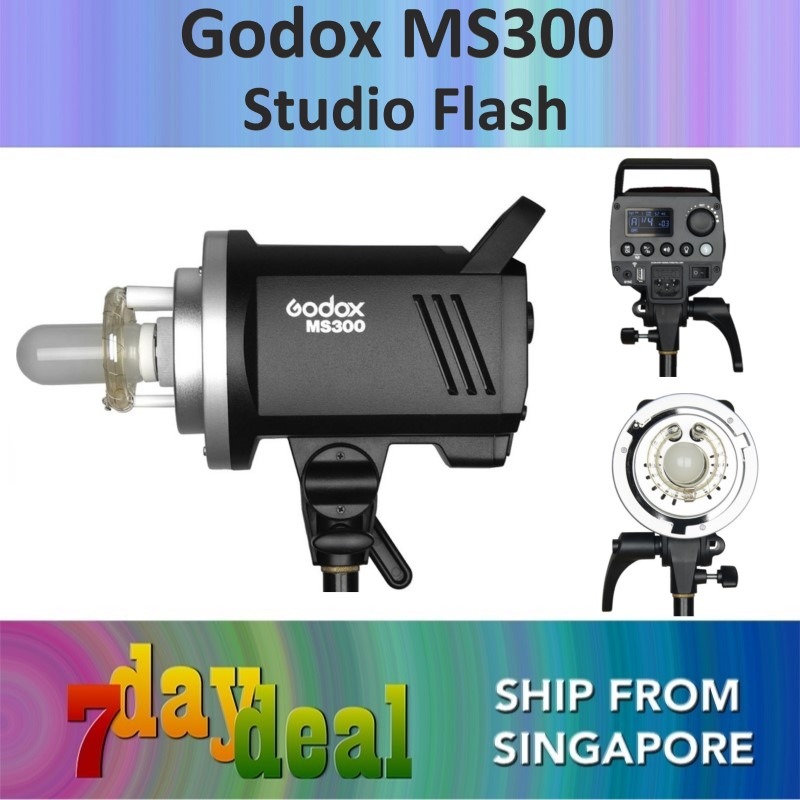 Godox MS300 Studio Flash Monolight, Photography, Photography ...