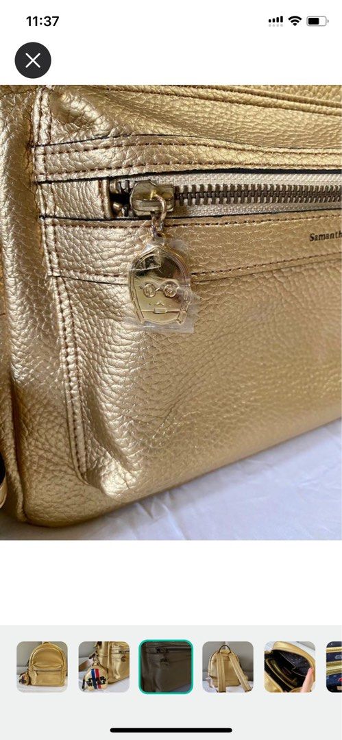 Gold C3po Samantha Thavasa Backpack Star Wars, Women's Fashion, Bags ...