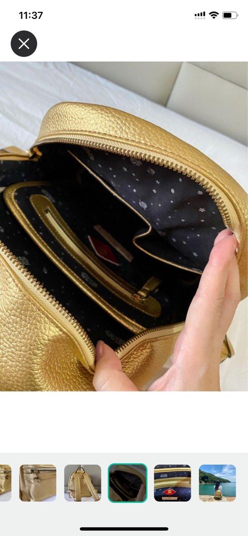 Gold C3po Samantha Thavasa Backpack Star Wars, Women's Fashion, Bags ...