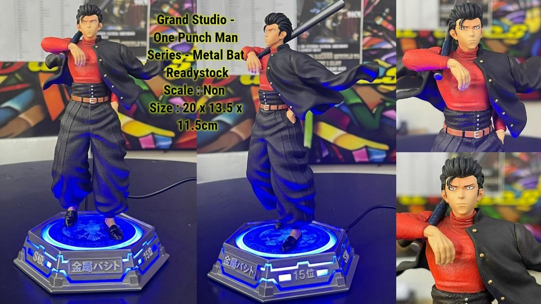 Grand Studio - One Punch Man Series - Metal Bat, Hobbies & Toys, Toys ...