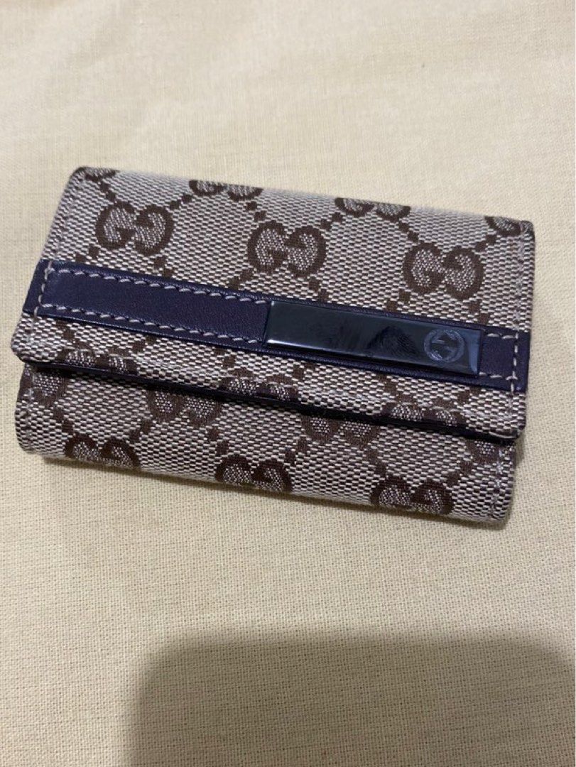 Gucci key holder, Luxury, Bags & Wallets on Carousell