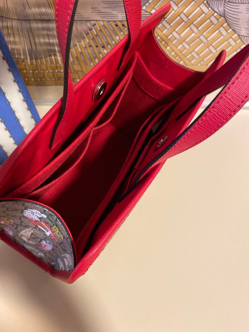 Gucci Kids Tote Bag Yuko Higuchi Red Monogram Japan, Women's Fashion ...