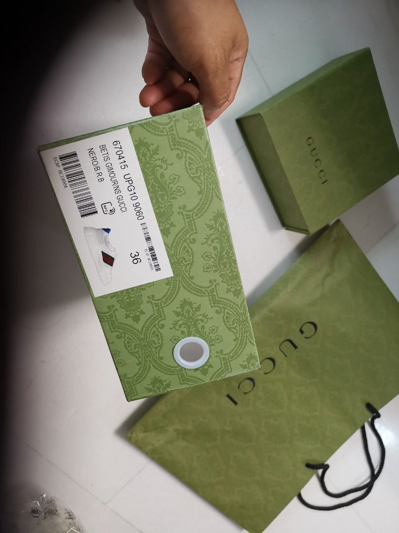 Gucci paper bag and empty box, Hobbies & Toys, Stationery & Craft ...