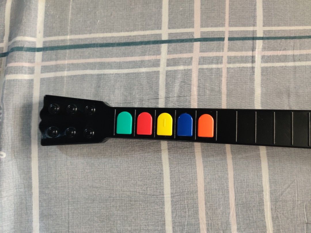 GUITARHERO SG GUITAR CONTROLLER PS2/PC, Video Gaming, Video Game ...