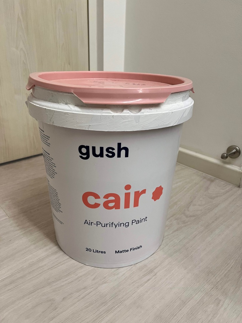 GUSH Air-Purifying Paint 16L (WHITE paint), Furniture & Home Living ...