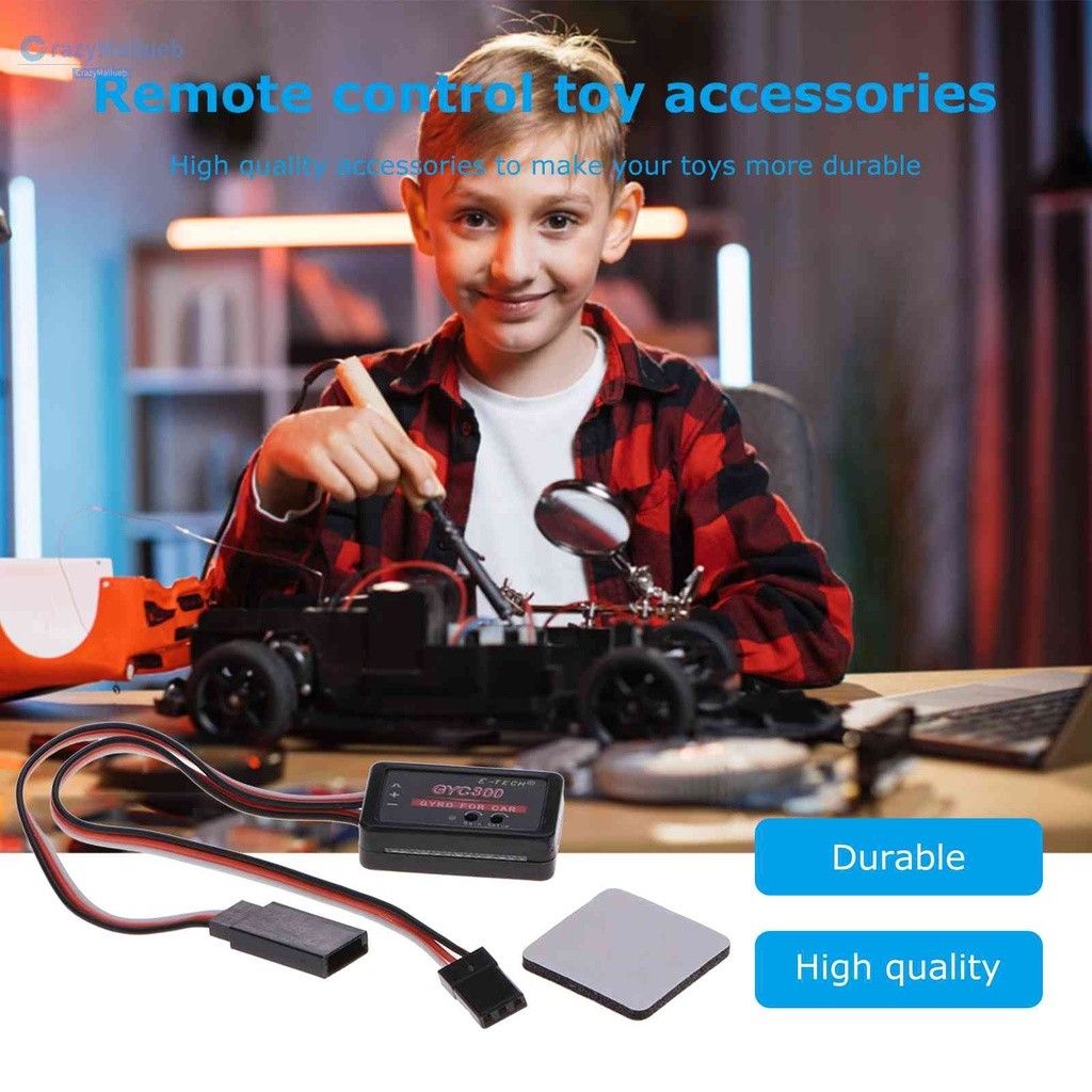 (Instocks) Gyro Module 4.8V-6V RC Drift Car Boat Mini Gyroscope ...