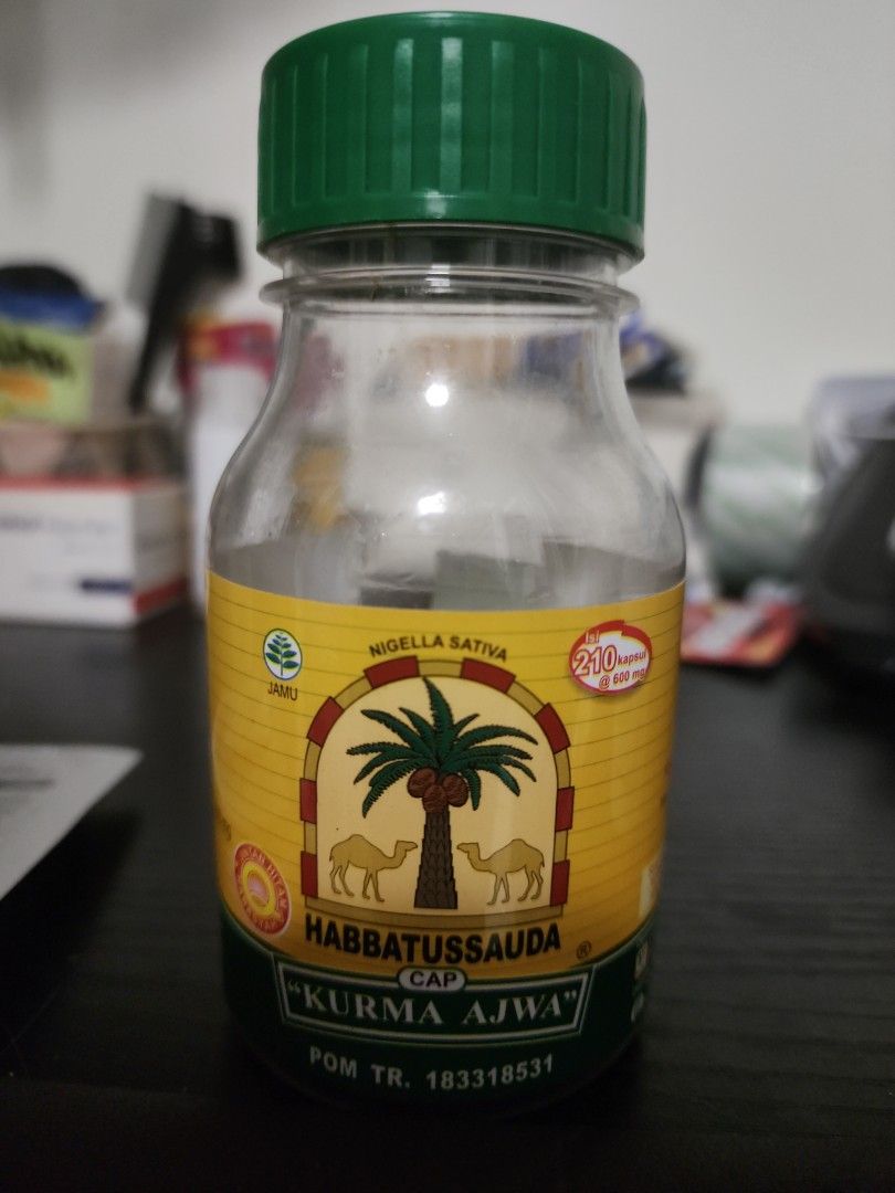 Habbatussauda kurma ajwa, Health & Nutrition, Health Supplements ...