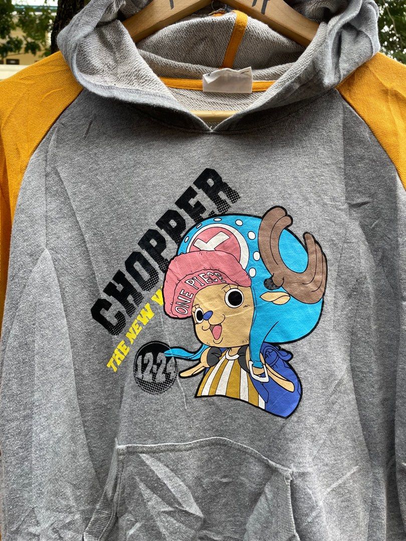 Hangten x One Piece Chopper Pullover Hooded Jacket, Women's Fashion ...