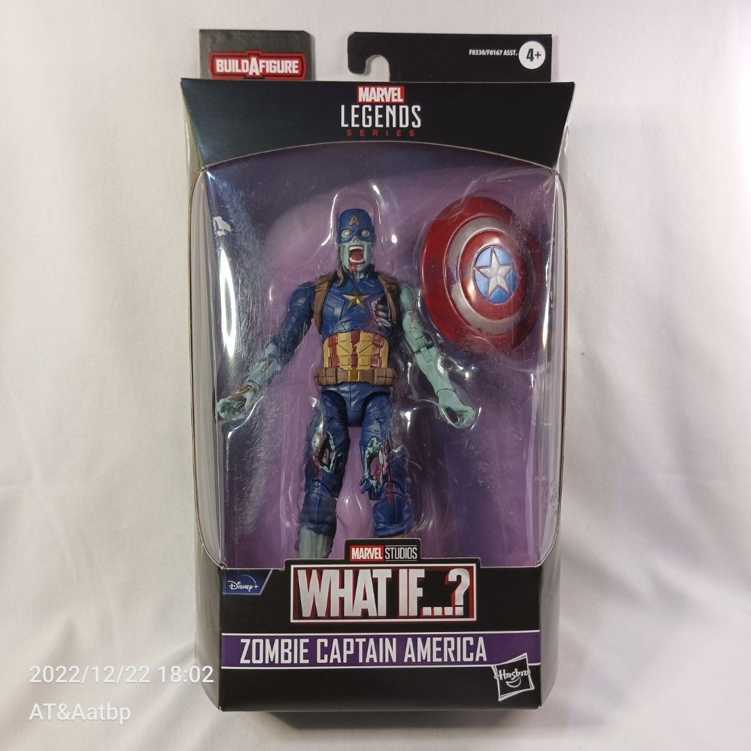 Hasbro Marvel Legends What If 6" Zombie CAPTAIN AMERICA, Hobbies & Toys ...