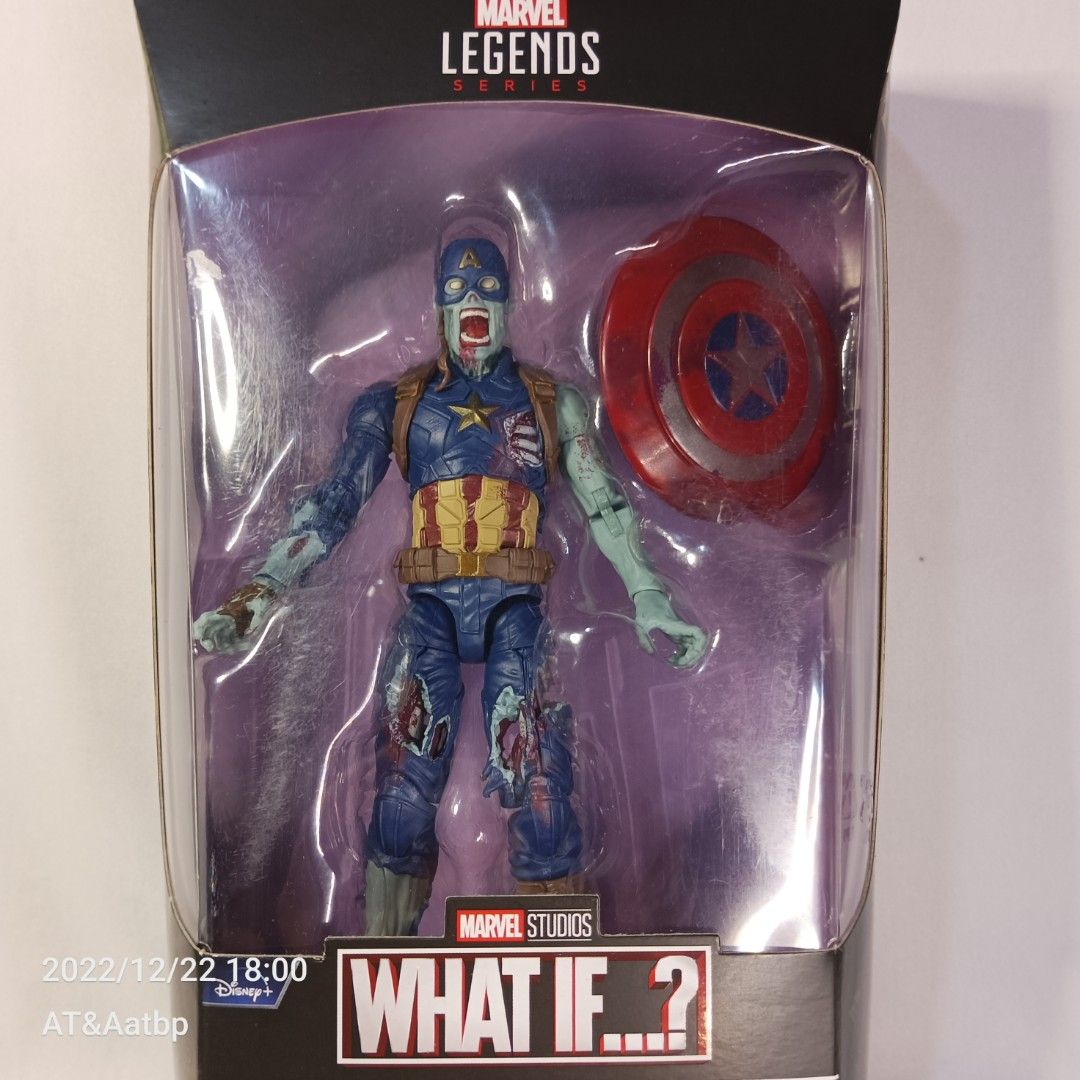 Hasbro Marvel Legends What If 6" Zombie CAPTAIN AMERICA, Hobbies & Toys ...