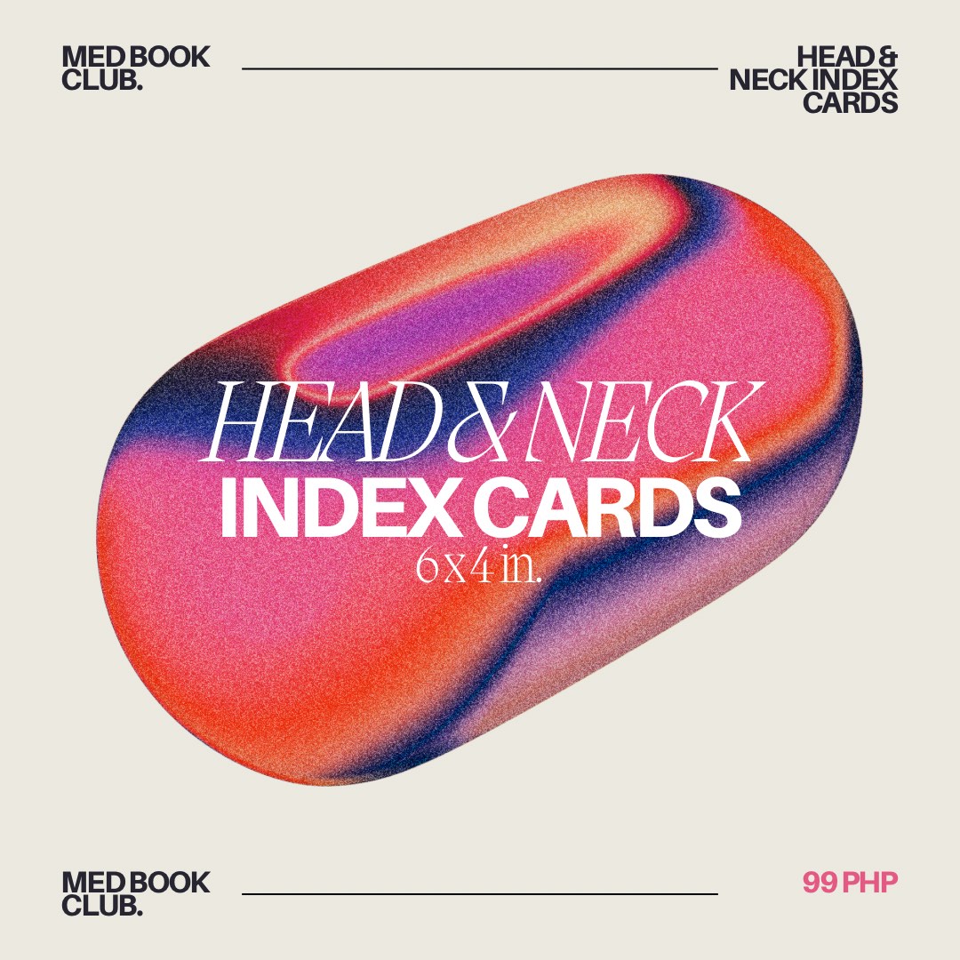 Head & Neck Index Cards (6x4 in.), Hobbies & Toys, Books & Magazines ...
