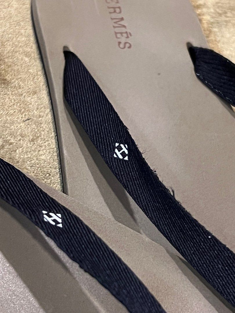 Hermes luxe flip flops, Luxury, Sneakers & Footwear on Carousell