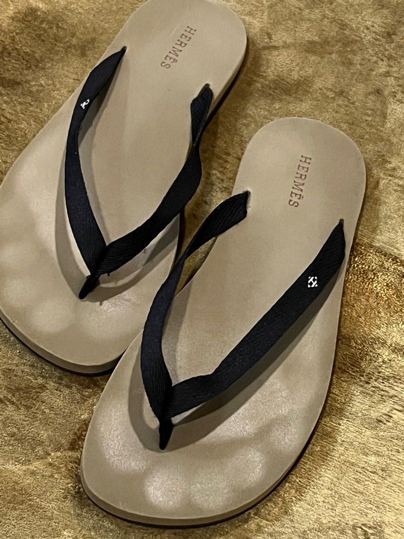 Hermes luxe flip flops, Luxury, Sneakers & Footwear on Carousell