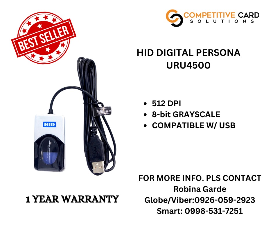 HID DIGITAL PERSONA URU4500 ON STOCK, Computers & Tech, Printers ...
