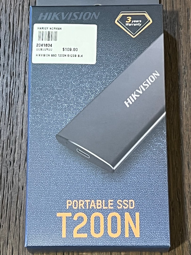 Hik Vision Portable SSD T200N, Computers & Tech, Parts & Accessories, Hard Disks & Thumbdrives ...