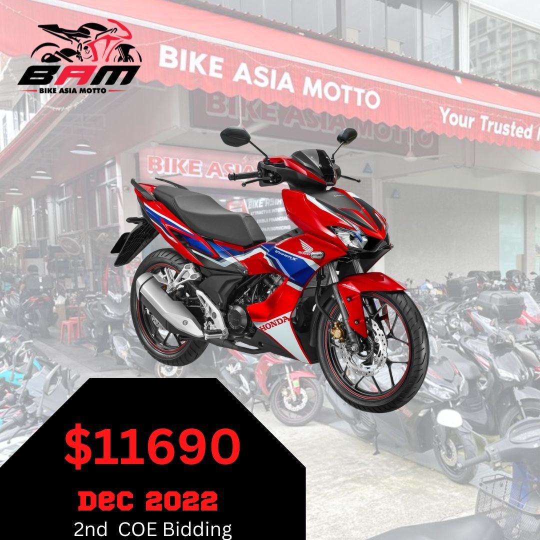 honda winner x, Motorcycles, Motorcycles for Sale, Class 2B on Carousell