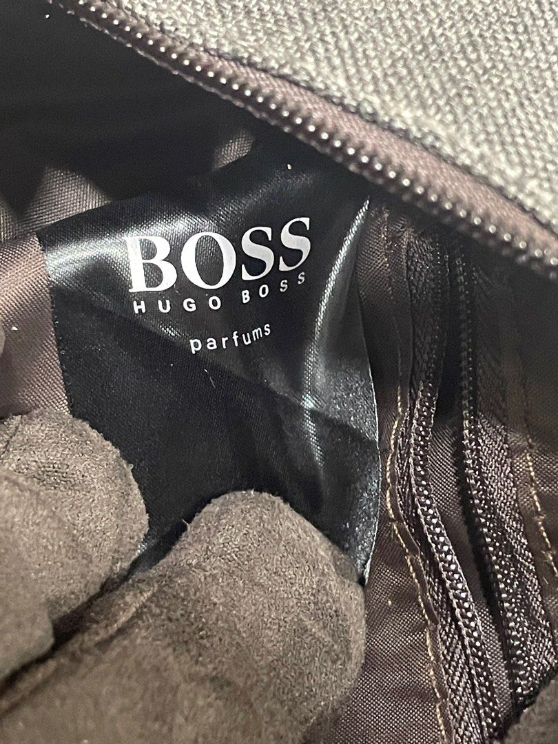 Hugo Boss Parfums Travel Kit, Men's Fashion, Bags, Belt bags, Clutches ...