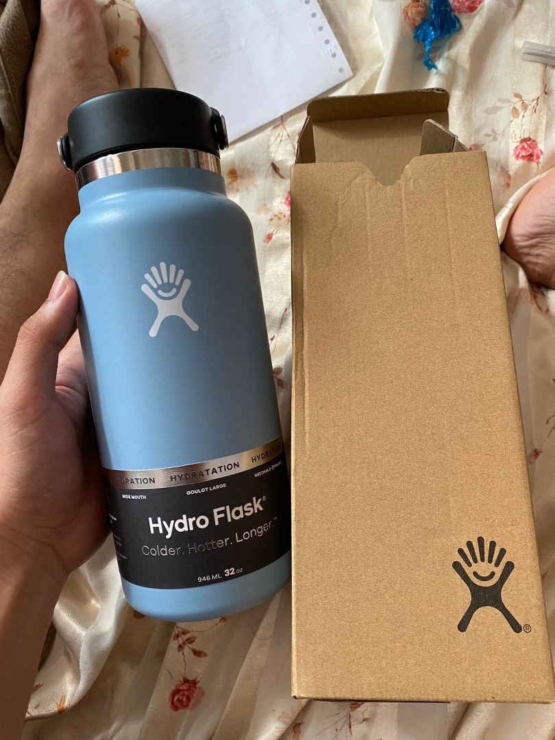 HydroFlask 32oz Rain, Furniture & Home Living, Kitchenware & Tableware ...