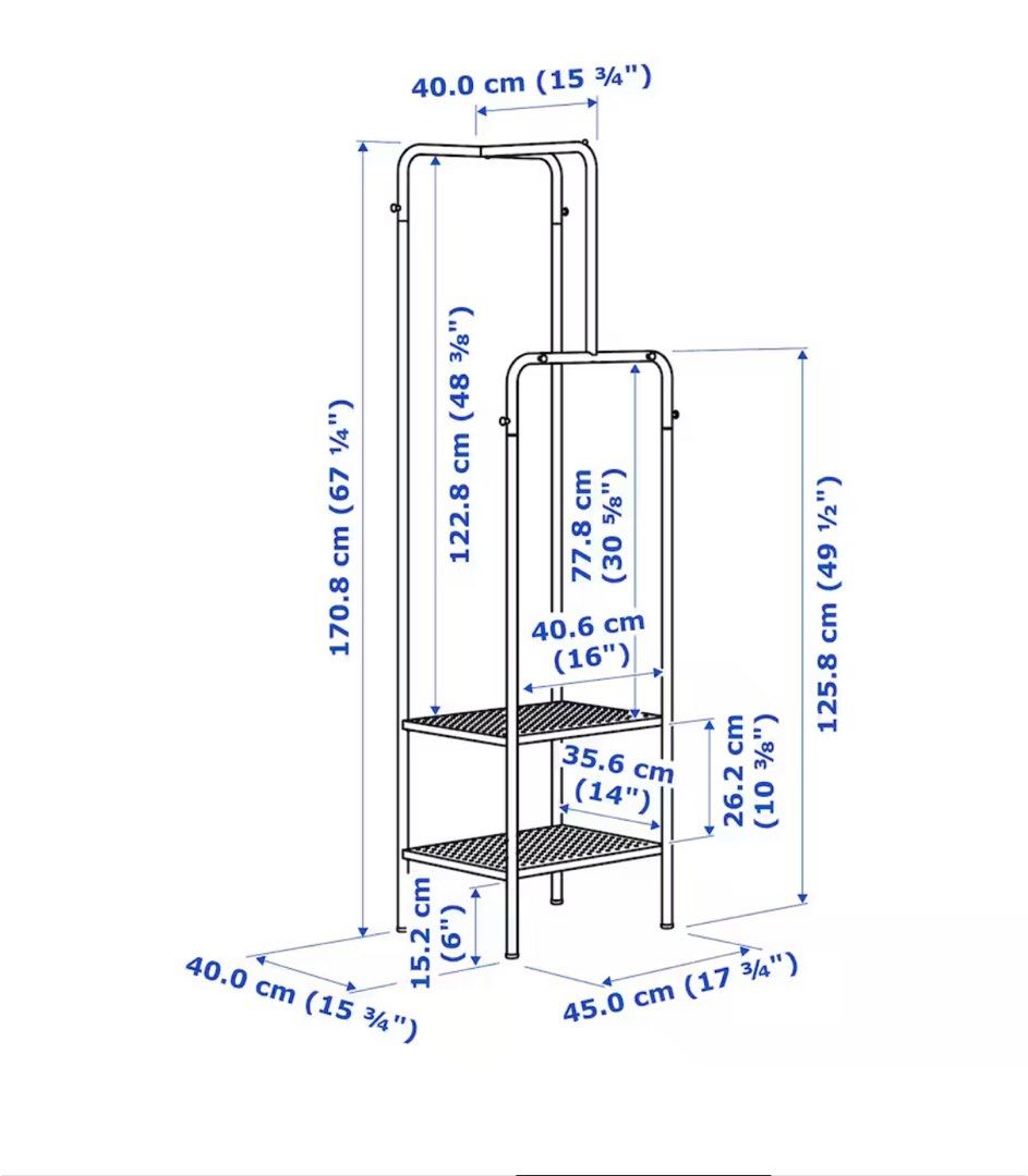 IKEA CLOTHES RACK - NIKKEBY, Furniture & Home Living, Furniture, Other ...