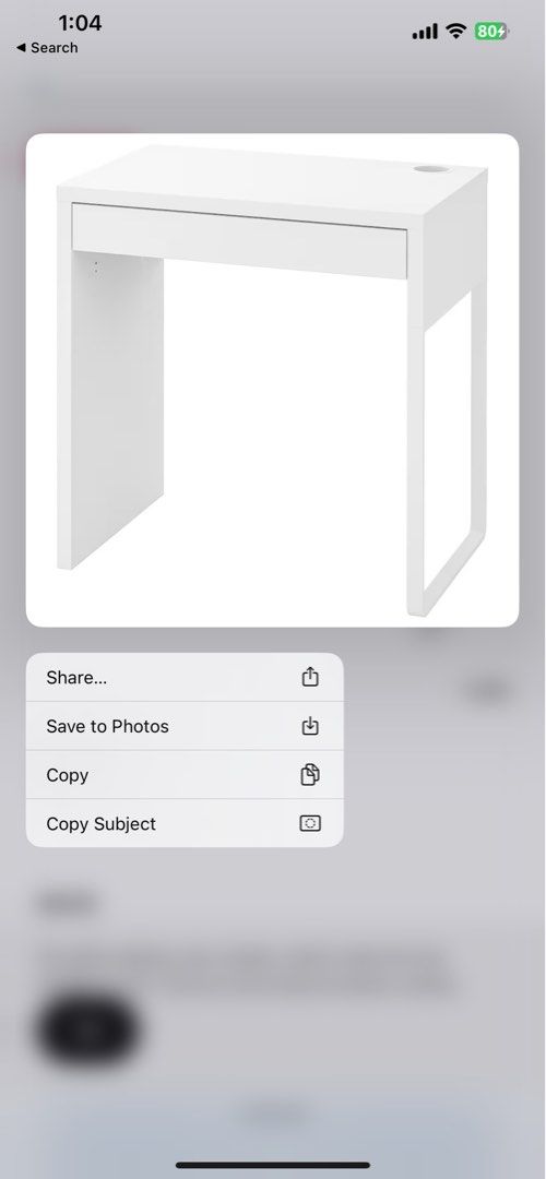 IKEA MICKE TABLE, Furniture & Home Living, Furniture, Other Home ...