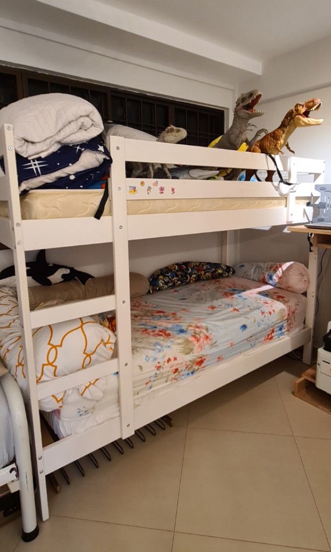 IKEA MYDAL Bunk Bed, Babies & Kids, Baby Nursery & Kids Furniture ...