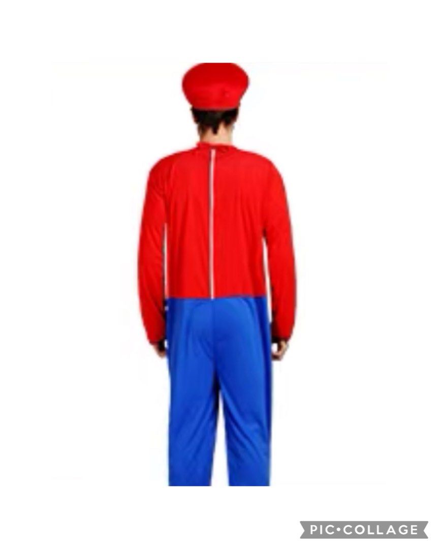 IN STOCK Super Mario costume Mario Bros costume animated game cosplay ...