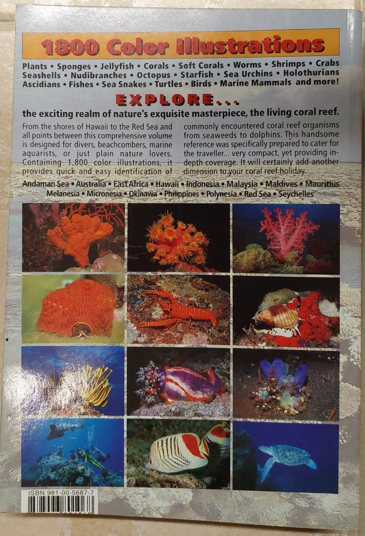 Indo Pacific coral reef field guide, Hobbies & Toys, Books & Magazines ...