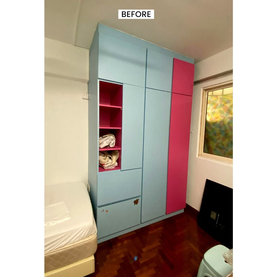 INFEEL KOREA Wardrobe Laminate / Cupboard Laminate / Bedroom wrapping ...