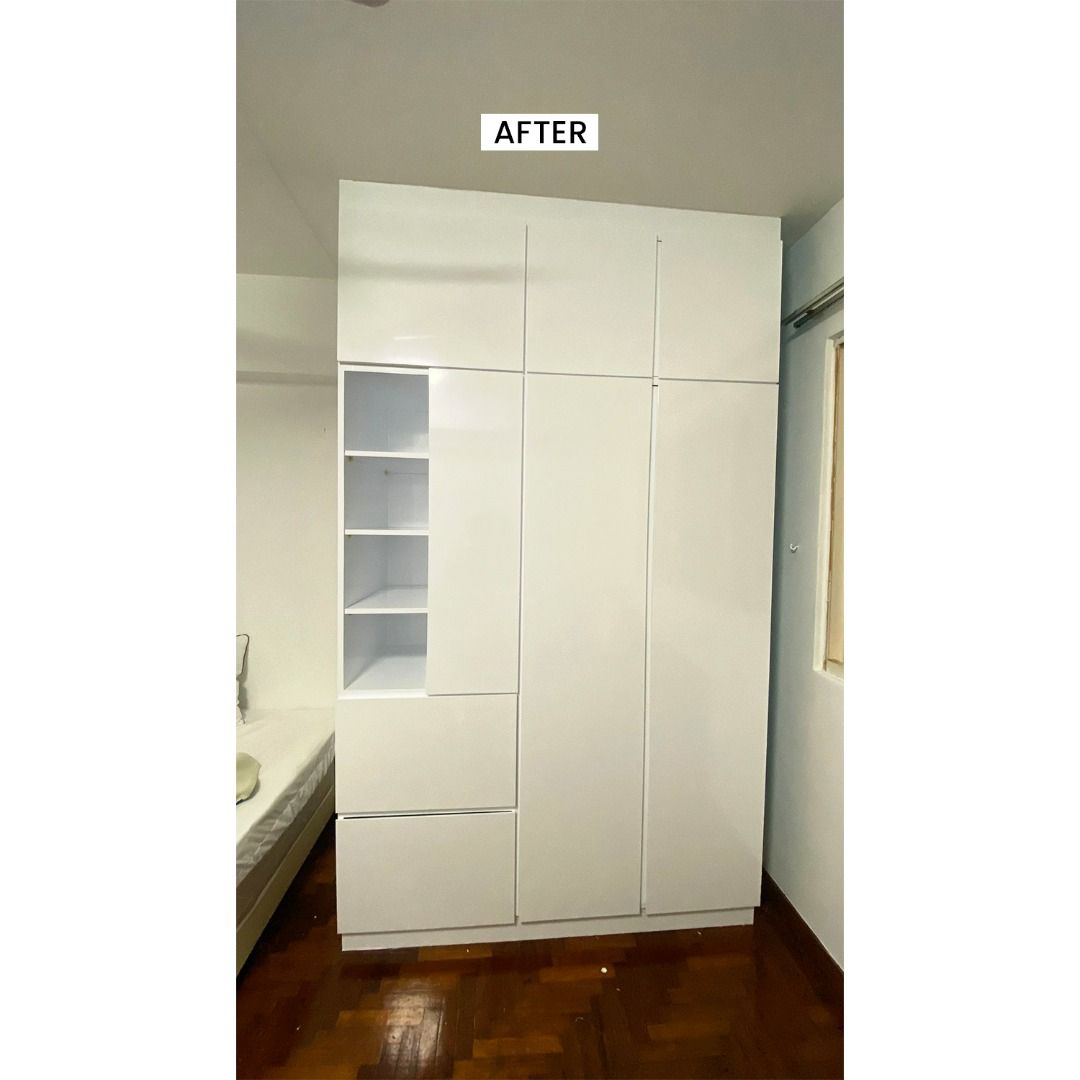 INFEEL KOREA Wardrobe Laminate / Cupboard Laminate / Bedroom wrapping ...