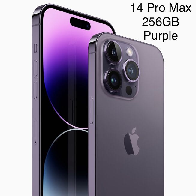 Apple iPhone 14 Pro Max 256GB Purple, Mobile Phones & Gadgets, Mobile ...