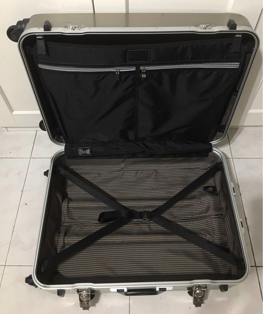 Japanese Luggage Bag TOKYU HANDS Full Aluminium 29" inches Metal Case, Hobbies & Toys, Travel ...