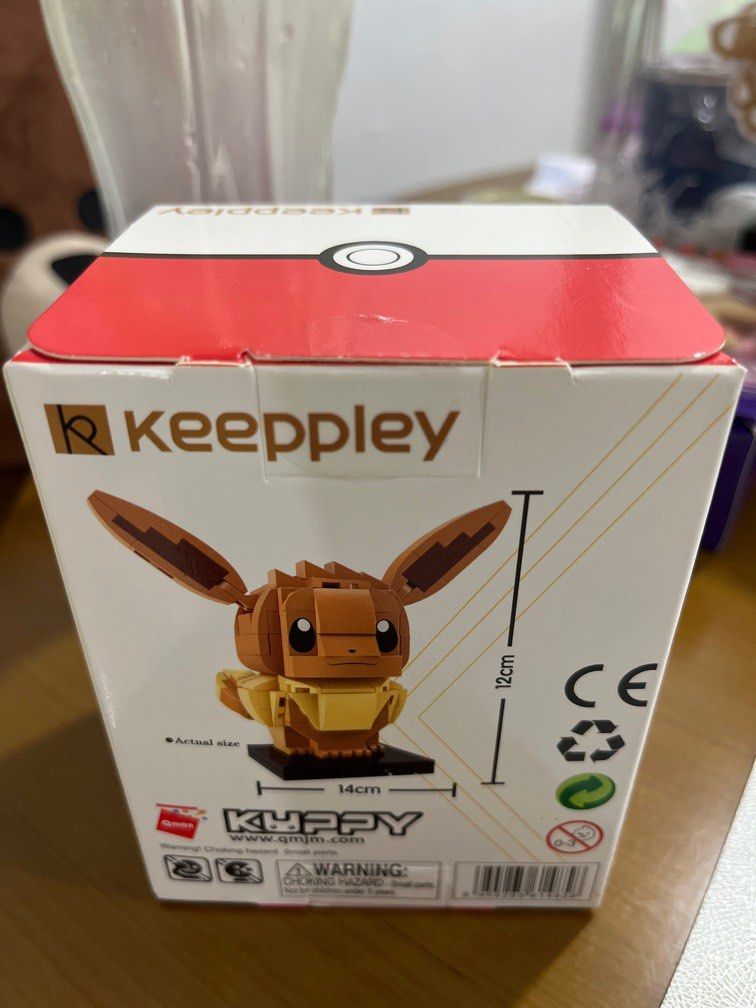 Keeppley Pokemon (Eevee), Hobbies & Toys, Toys & Games on Carousell