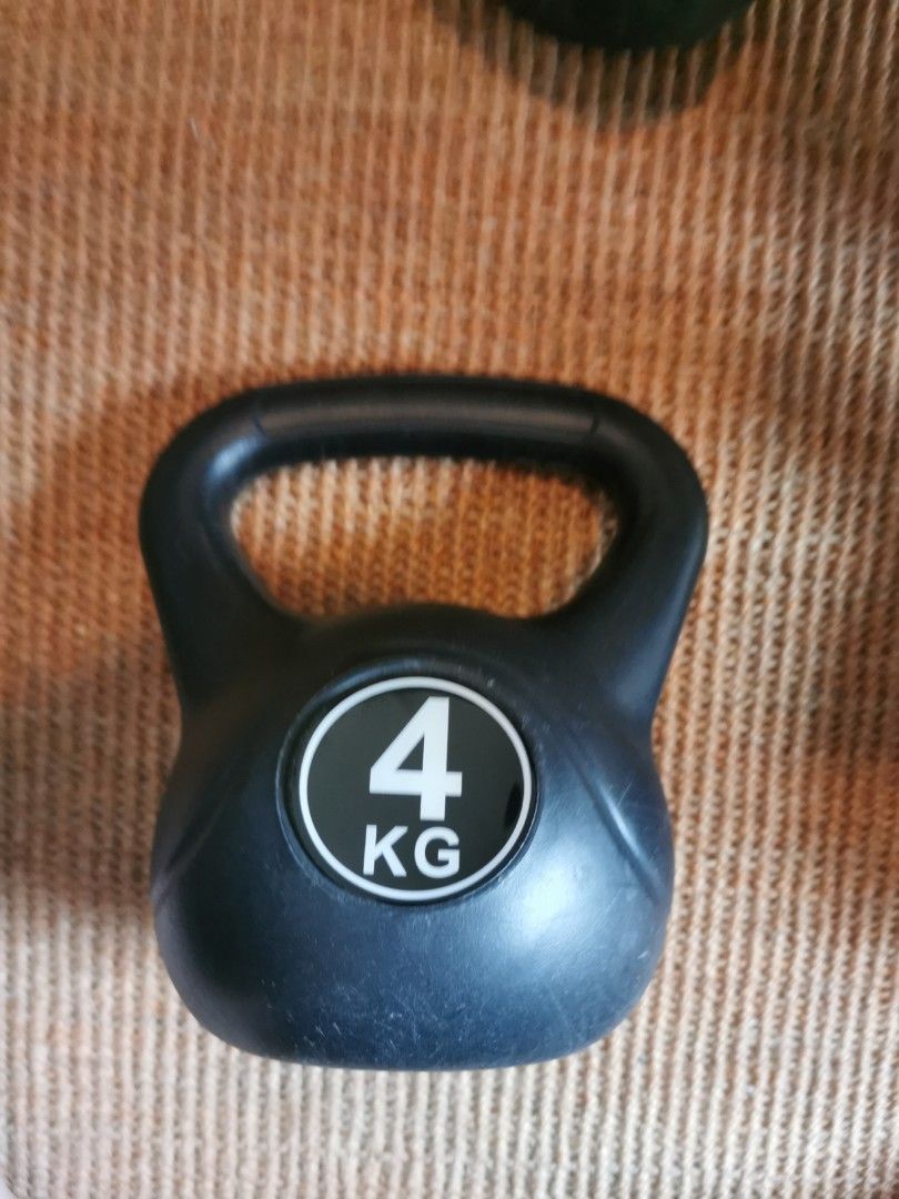Kettlebell 4kg, Sports Equipment, Exercise & Fitness, Weights ...