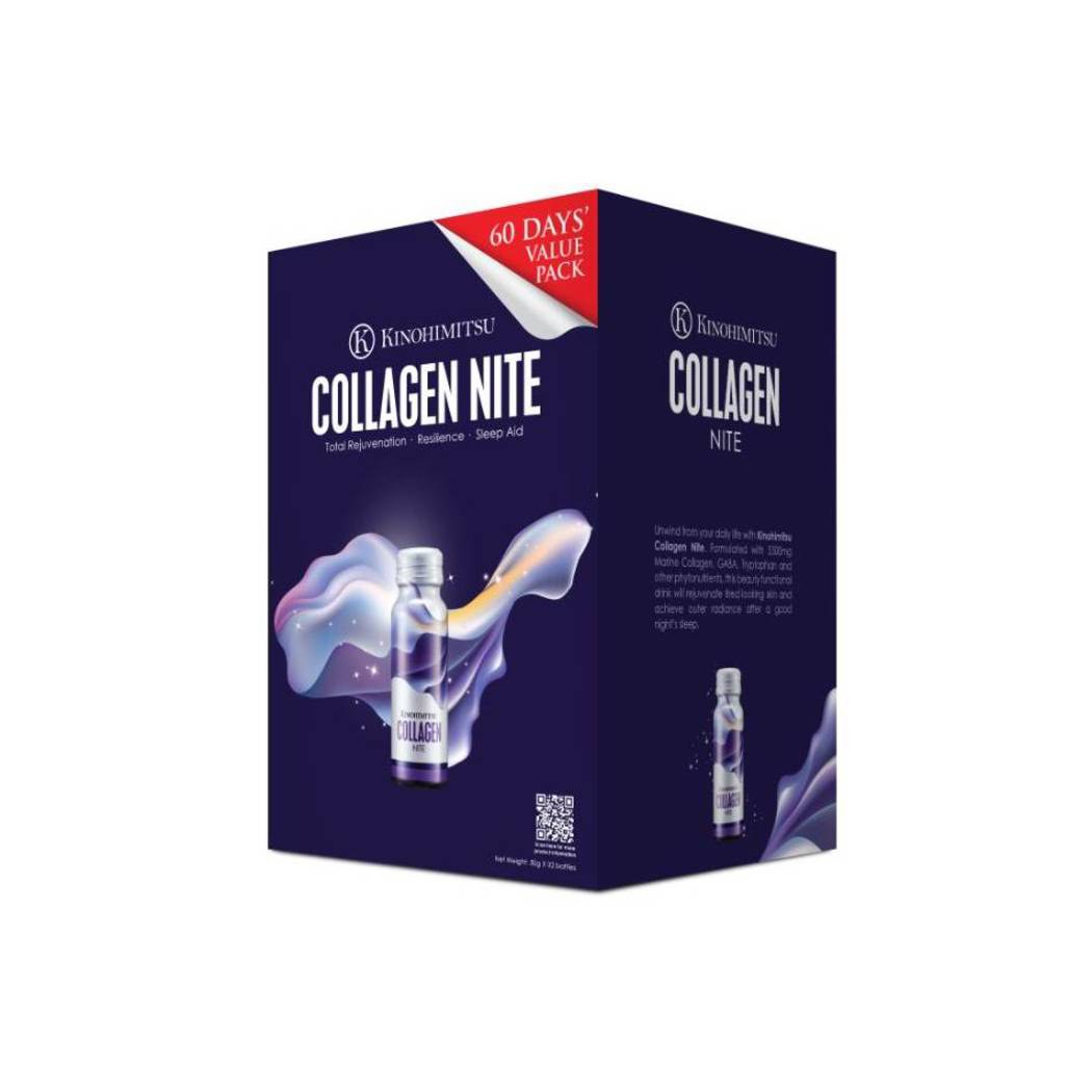 Kinohimitsu Collagen Nite, Health & Nutrition, Health Supplements ...